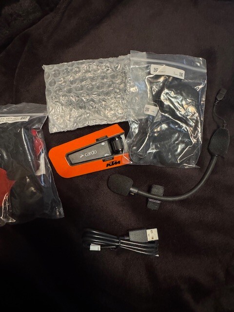 Cardo PackTalk EDGE kTm KTM Orange Motorcycle intercom sale | eBay