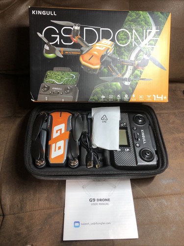 Kingull G9 GPS Drone with 4K Camera & Brushless Motor, Foldable ...