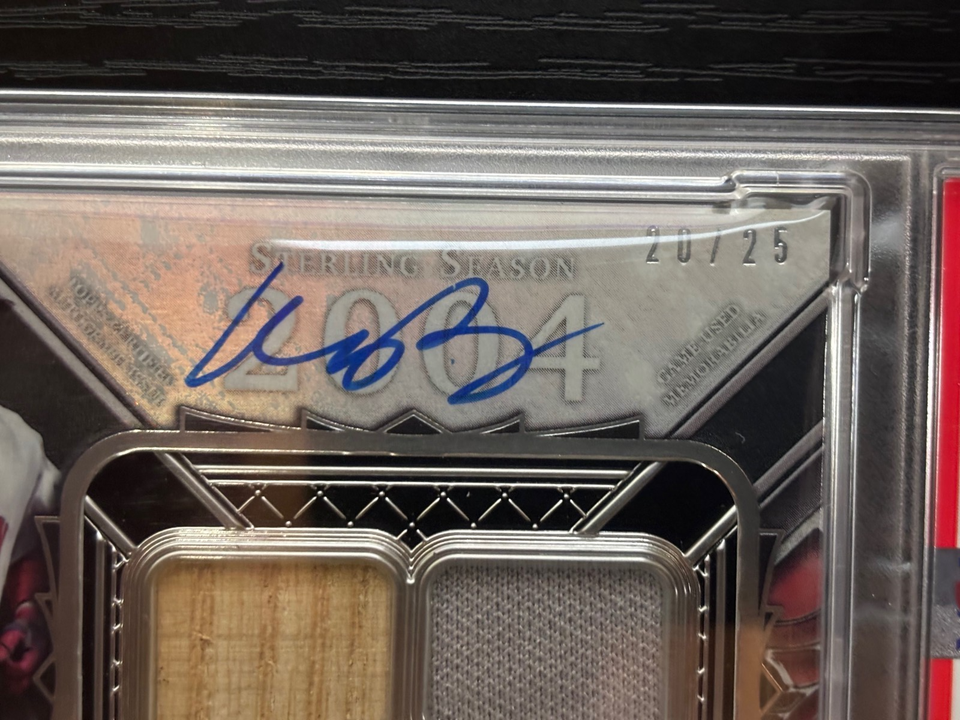 2022 Topps Sterling -Manny Ramirez Auto Relics PSA 10/AUTO, 8/CARD #/25 ...