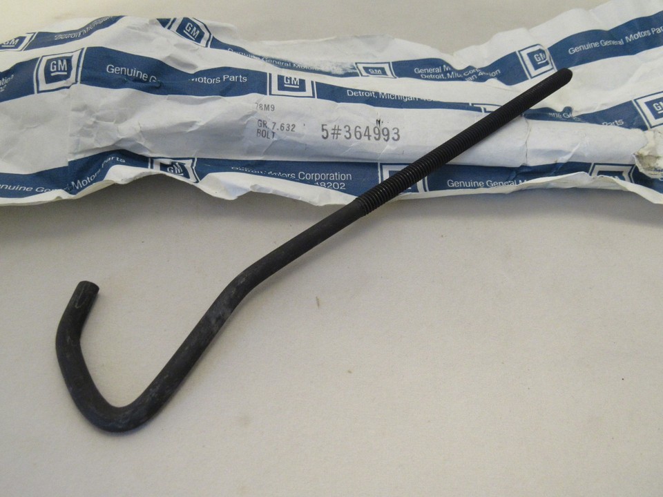 NOS 1965-75 Chevy Pontiac Olds Buick Z28 GTO 442 SS Spare Tire J Bolt ...