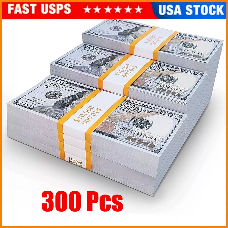 400PCS Prop Fake Looks Best Toys Money For Pretend Play Music Birthday ...