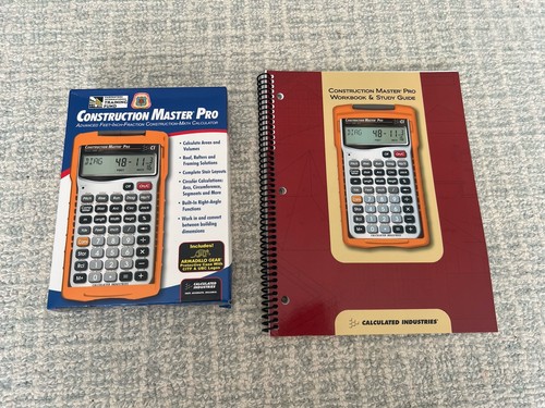 Construction Master Pro 4065 v3.1 Calculator With Armadillo Case w ...