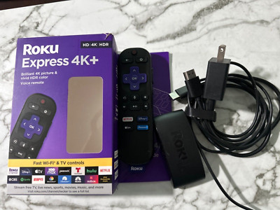 Roku Express 4K + Plus Model No.3941X2 Streaming Media Player HD/4K/HDR ...