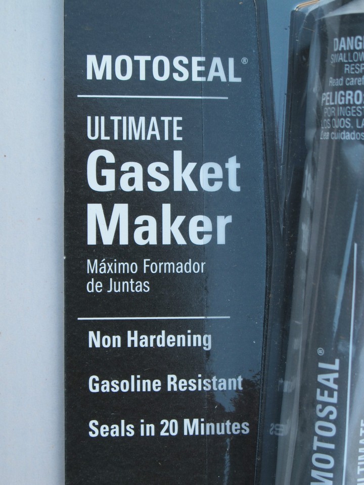 Permatex 29132 MotoSeal 1 Ultimate Gasket Maker Grey 2.7oz | eBay