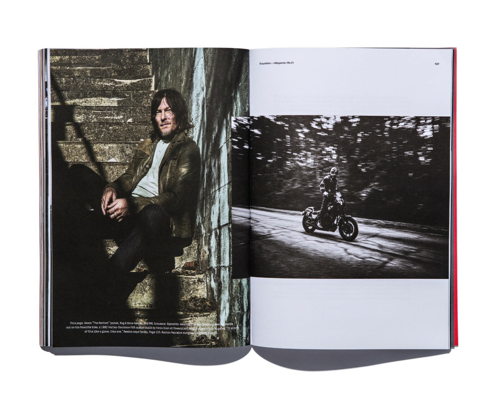 EASYRIDERS EASY RIDERS Magazine #1 Norman Reedus Erin Wasson NEW | eBay