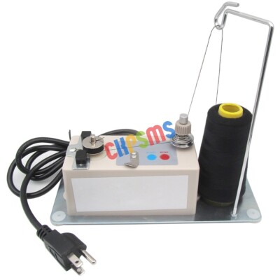 AC 110V Automatic Bobbin Winder General FOR 1/4"(6mm) Center Hole ...