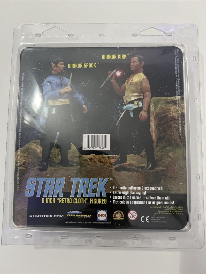Star Trek Mirror Kurt 8 inch "retro cloth" figure Diamond select toys ...