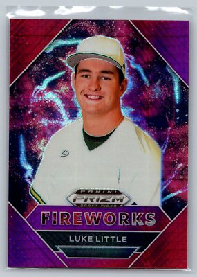 2020 Panini Draft Picks #PDP188 Luke Little Hyper Red & Purple NrMt-Mt ...