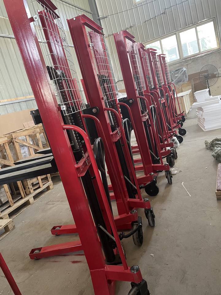 Hydraulic Manual Walkie Stacker Lifting Pallet Stacker Folk lift ...