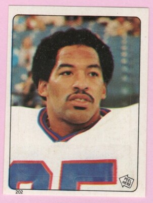 1983 Topps NFL Sticker Butch Woolfolk #202 | eBay