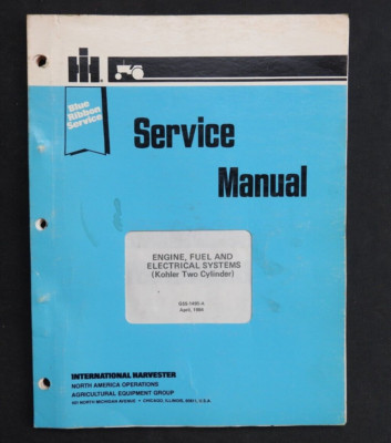 GENUINE CUB CADET 582 682 782 982 TRACTOR KOHLER 2-CYLINDER ENGINE ...