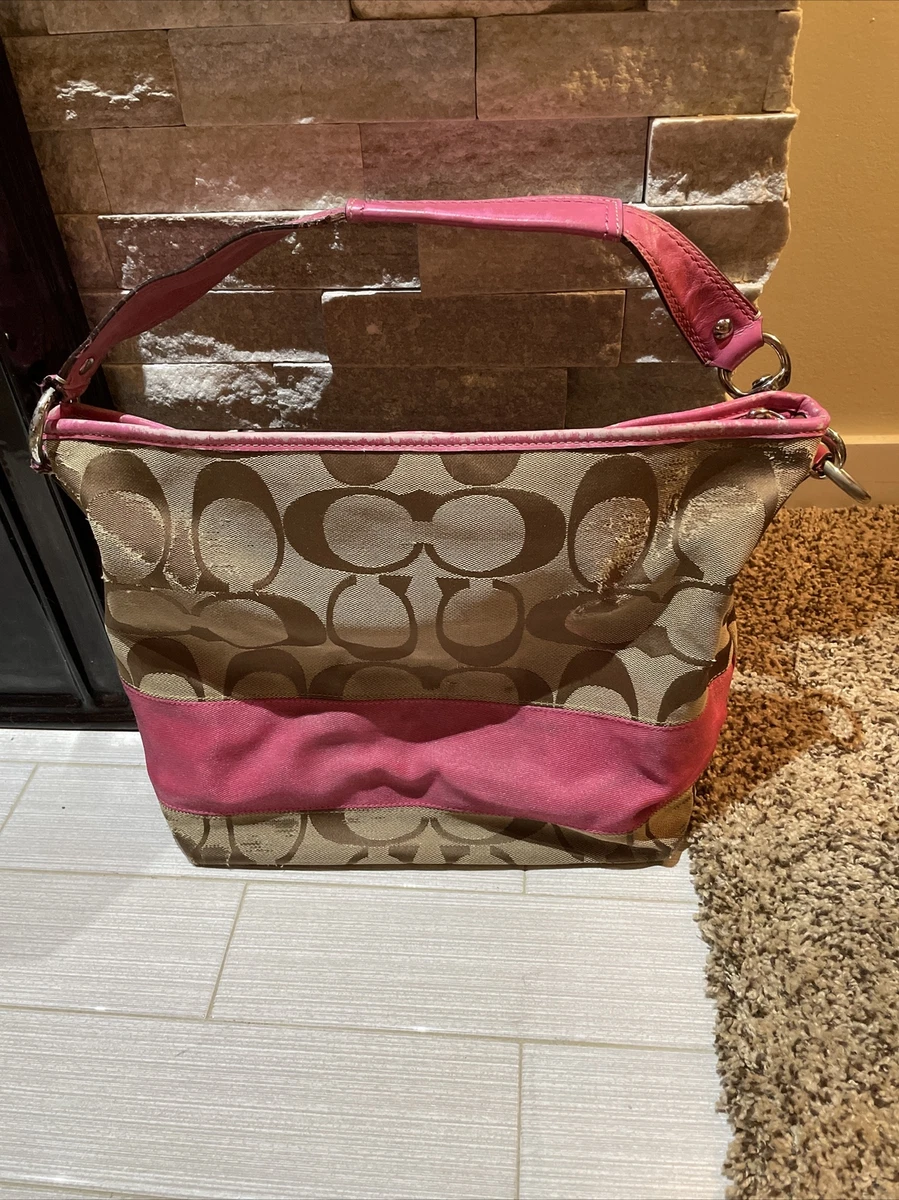 Coach Pink Stripe
