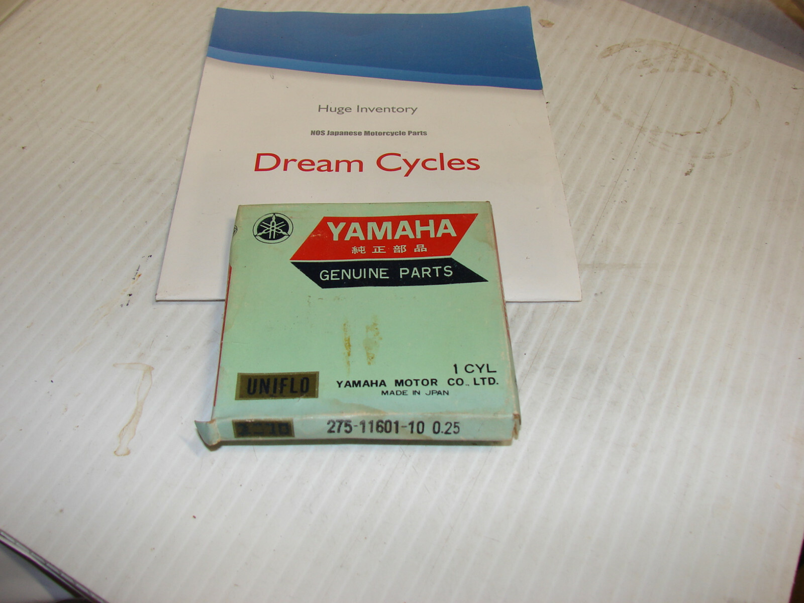 NOS Yamaha 275-11601-10-00 NOS Ring Set 1st O/S RT1 RT1M RT1B RT1MX ...