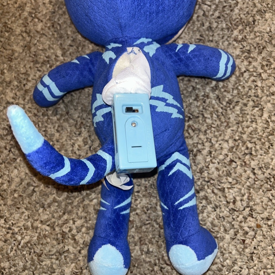 PJ Masks Sing & Talk Catboy 15” Plush Lights Up Talking Singing Blue | eBay