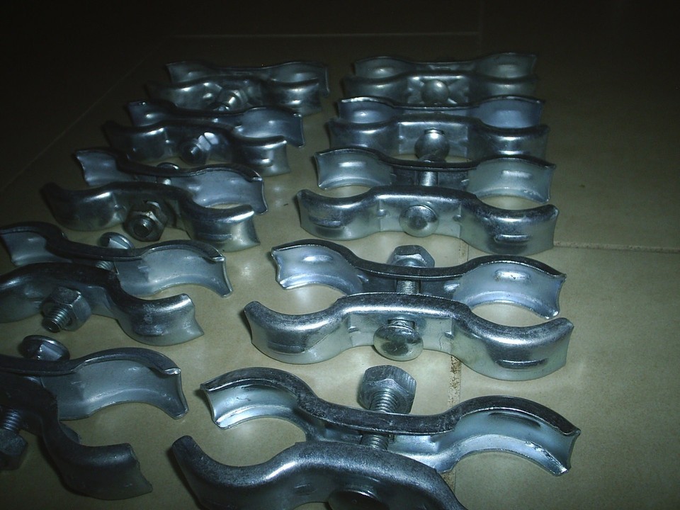 Heras Fence Panel Clips. 10 Site Fencing Coupler Brackets Temporary Fence Clamps | eBay UK