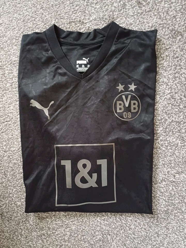 2022-23 Borussia Dortmund BVB 'Blackout' Special Edition Shirt - 3xl ...