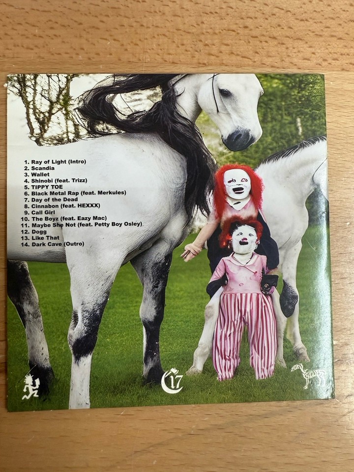 Ouija Macc CD hideous insane clown posse chaper 17 twiztid juggalo mne ...
