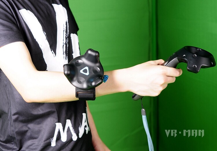 For HTC VIVE / PRO Wrist Full Body Track Capture VR Tracker Firm ...