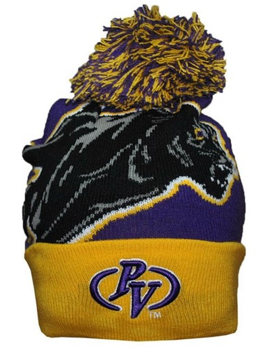 Prairie View A&M University Panthers "All Around Mascot" Beanie w/pom ...