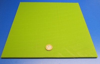 Nylon Sheet Oilon (Oil Filled) Green Cast (3/8") .375" x 12" x 12" | eBay