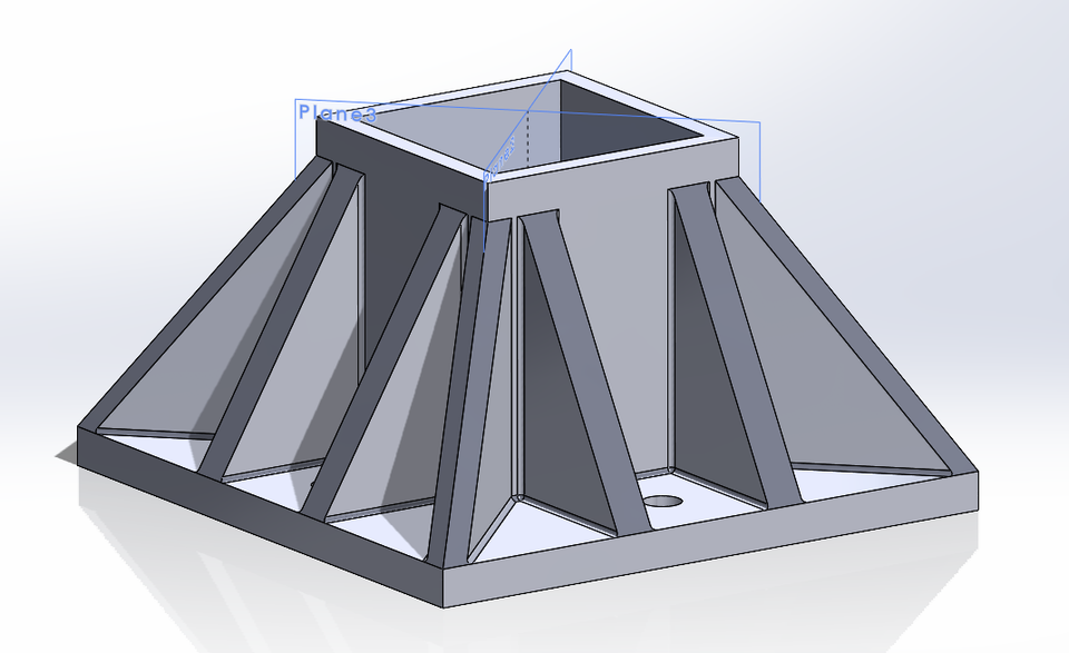 8 Column Bases & 8 Beam Saddles G Scale for Model Train Railroad ...