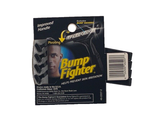 New Genuine Bump Fighter Disposable Razors - (1) Pack of 4 Razors ...