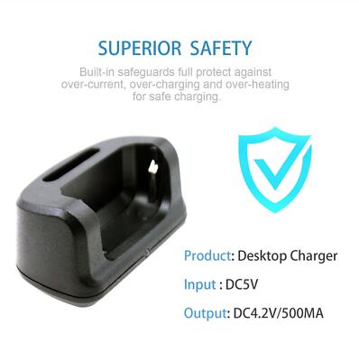 WLN Original Charger Desktop for WLN KD-C1 KDC1 KD-C1plus Walkie Talkie ...