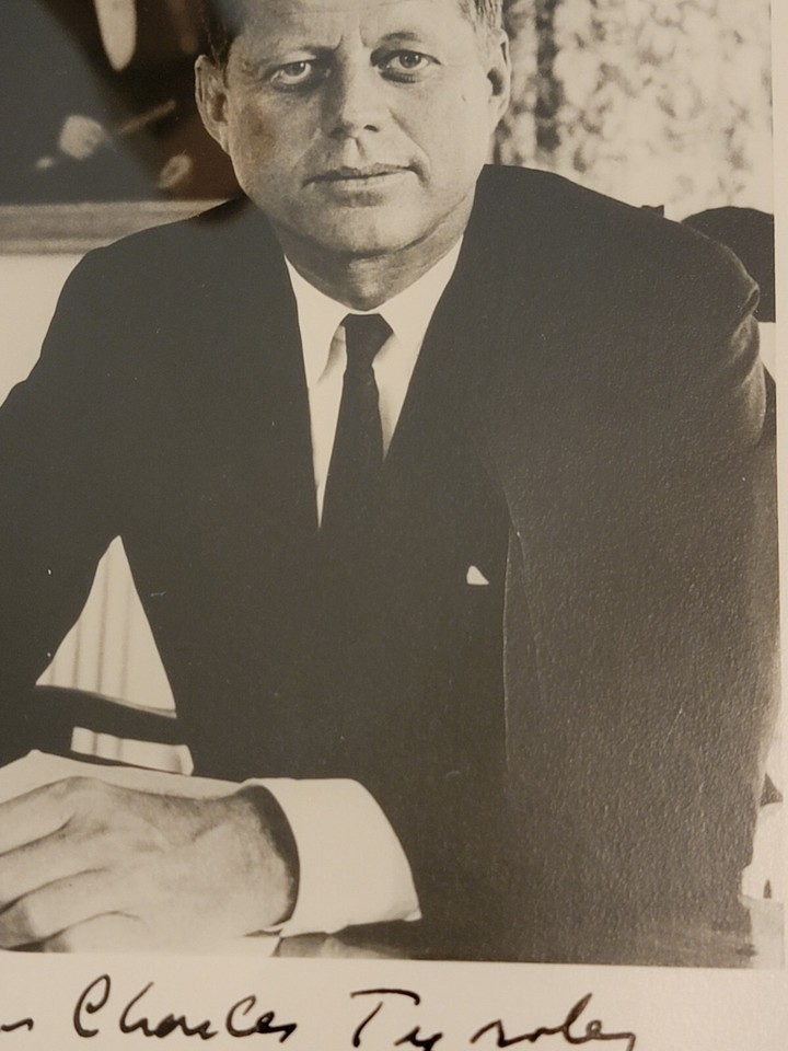 *BEAUTIFUL* John F. Kennedy 100% PSA HAND SIGNED Official Portrait AS ...