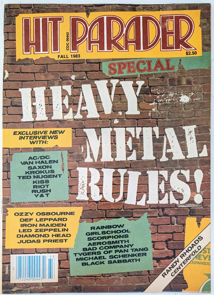 Kiss Hit Parader Magazine