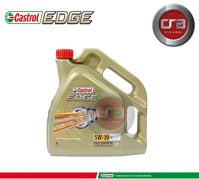 OLIO MOTORE CASTROL EDGE FST LL 5W-30 4 litri (4 lt.) AUDI | eBay