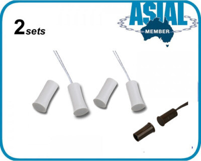 Window Door Magnetic Reed Switch flush Mount recess Alarm Security ...
