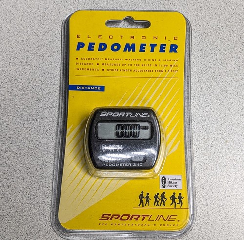 SportLine 340 Electronic Pedometer - Walking Hiking Jogging Running | eBay