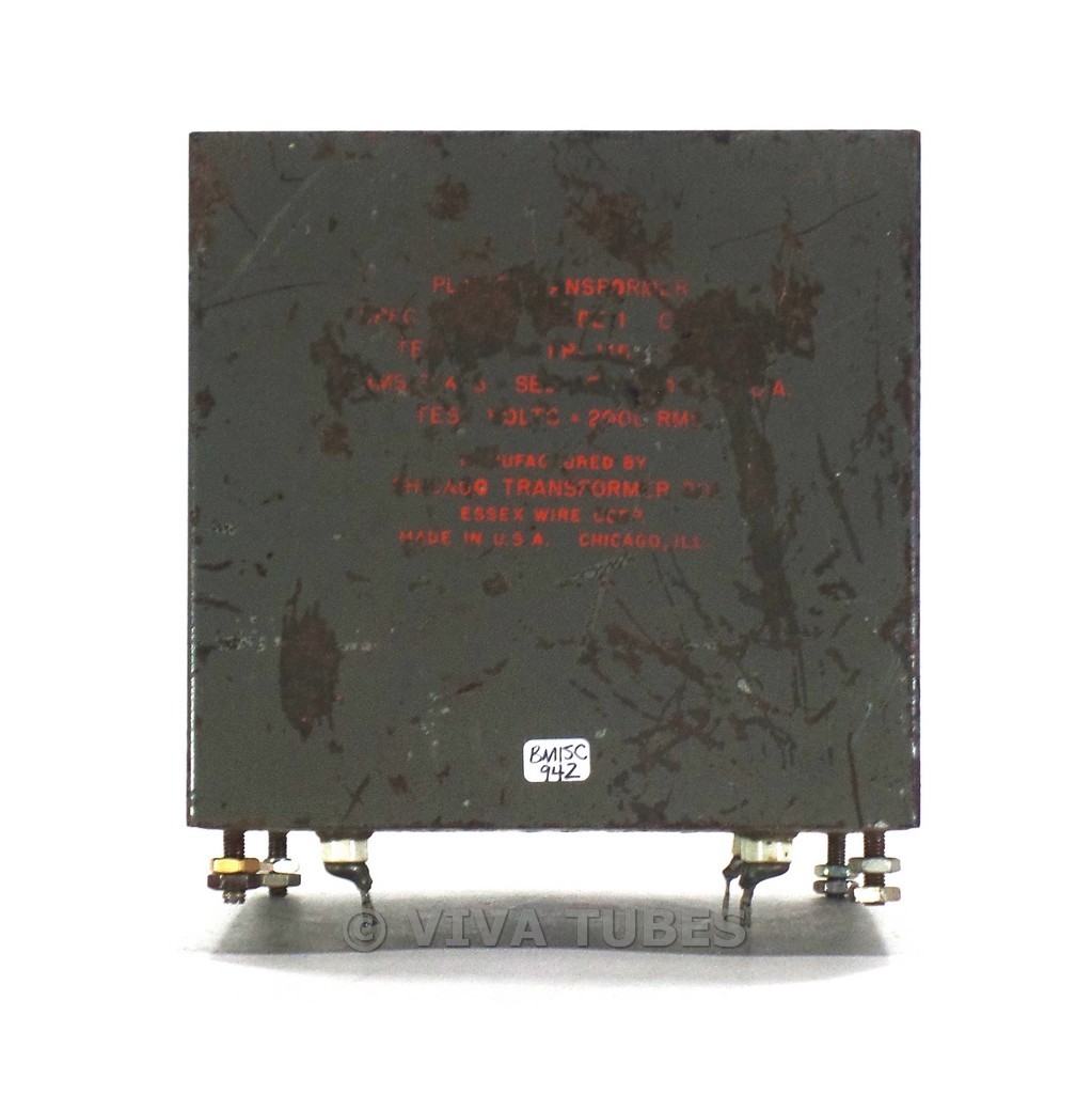 Vintage Chicago Power Tube Amp Plate Transformer 450V-0V-450V | eBay
