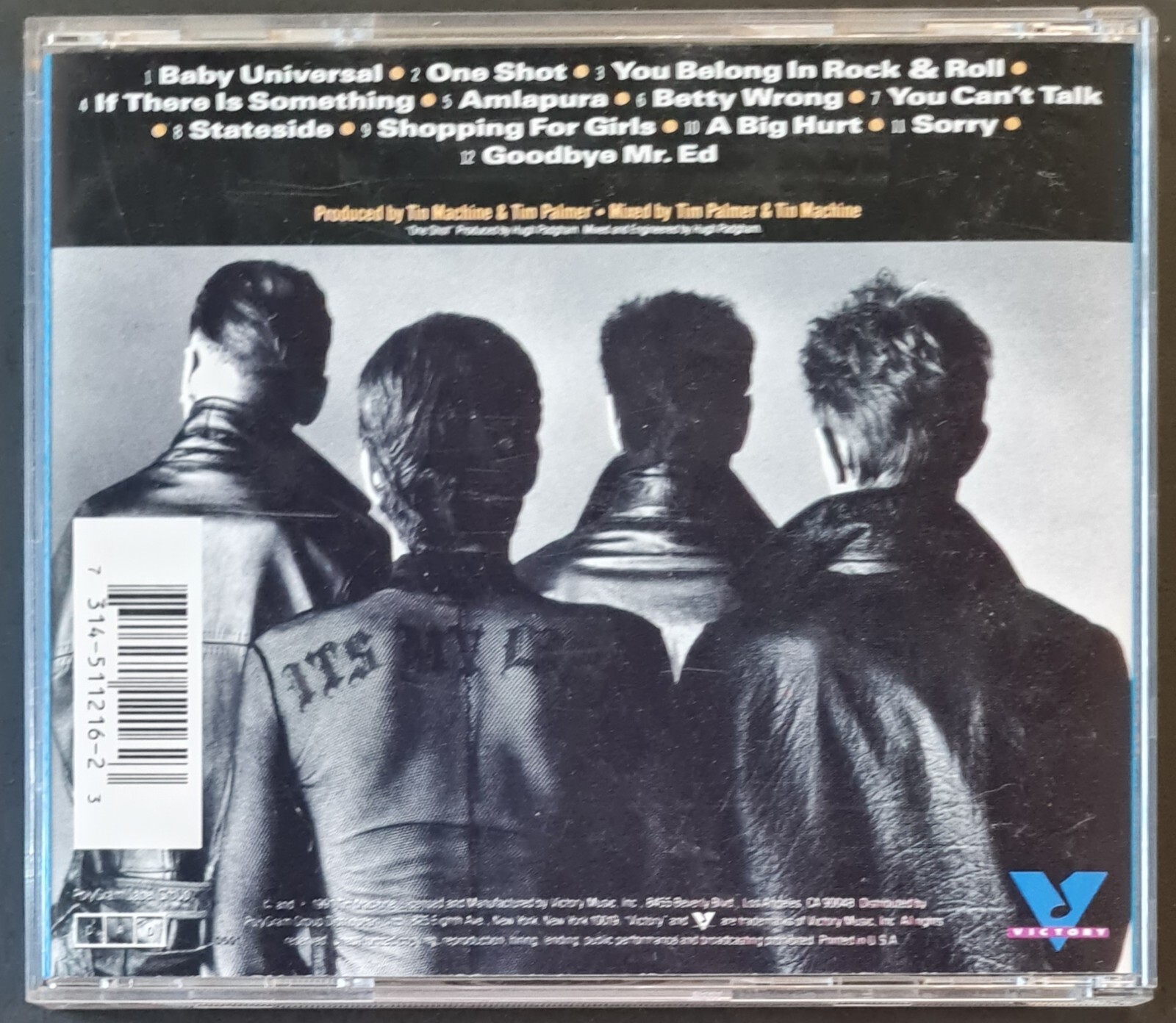 David Bowie & Tin Machine Signed 'Tin Machine II' (1991) CD | eBay