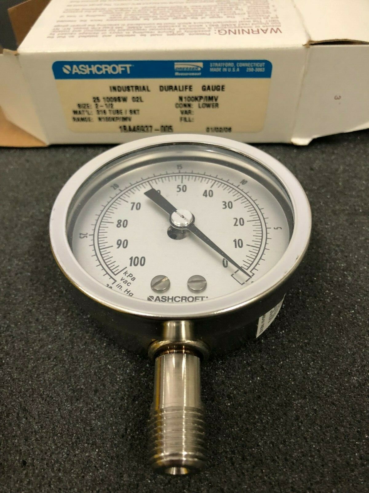 ASHCROFT 1BA46937-005 | eBay