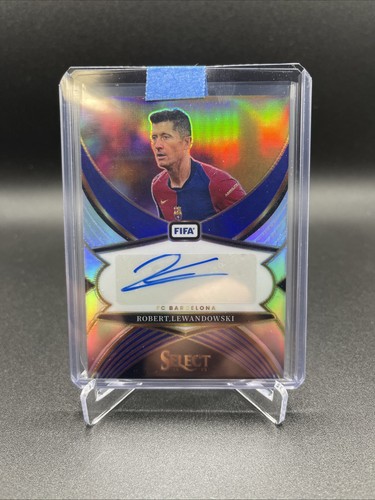 2024-25 Select FIFA ROBERT LEWANDOWSKI Signatures Auto Silver Prizm | eBay
