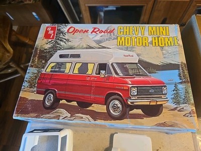 RARE!!! AMT CHEVY OPEN ROAD MINI MOTOR HOME MODEL VAN KIT RARE!!!! | eBay