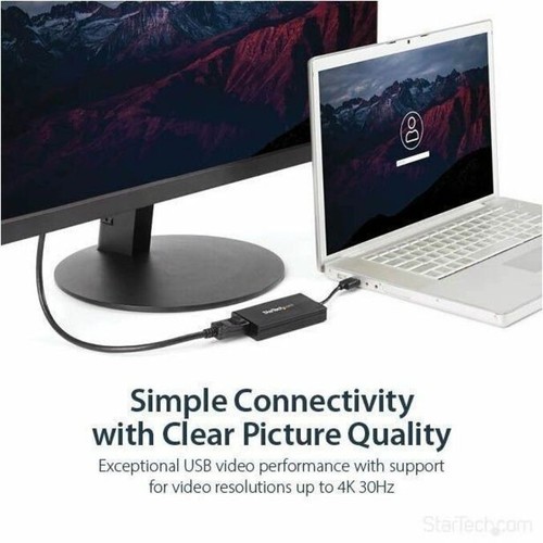 Startech Usb 3.0 To 4k Displayport External Multi Monitor Video ...