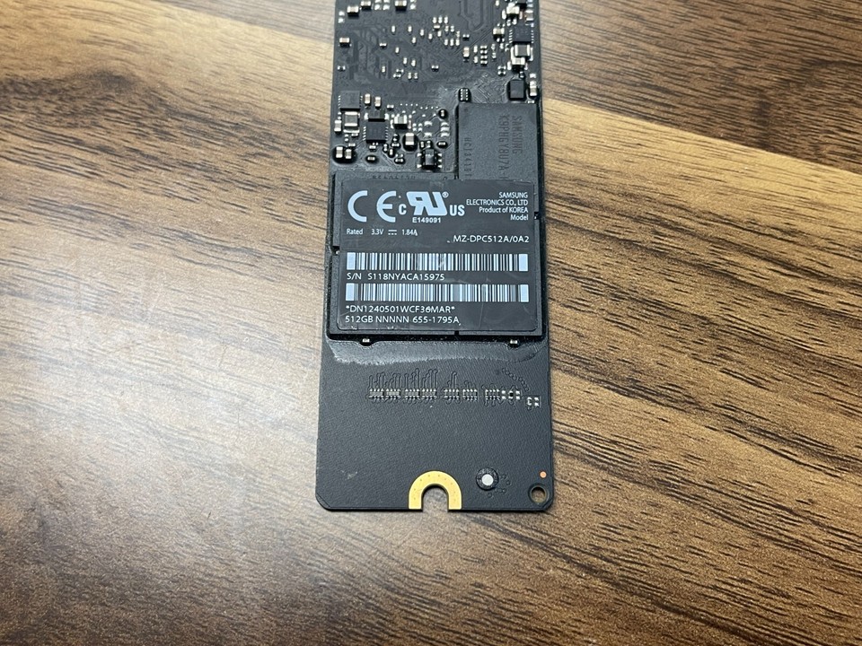 OEM Apple 128GB 512GB 768GB SSD for Macbook Pro 15" 2012 A1425 Early ...