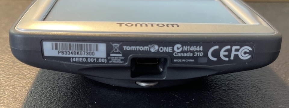 TomTom ONE Portable GPS Vehicle Navigator (Model N14644) 3.5" Screen ...