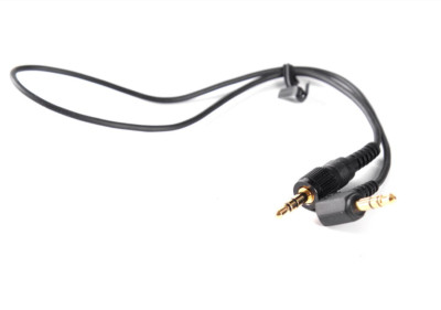 Genuine 3.5mm Locking TRS Audio cable for UWP-D12 Receiver connected to ...