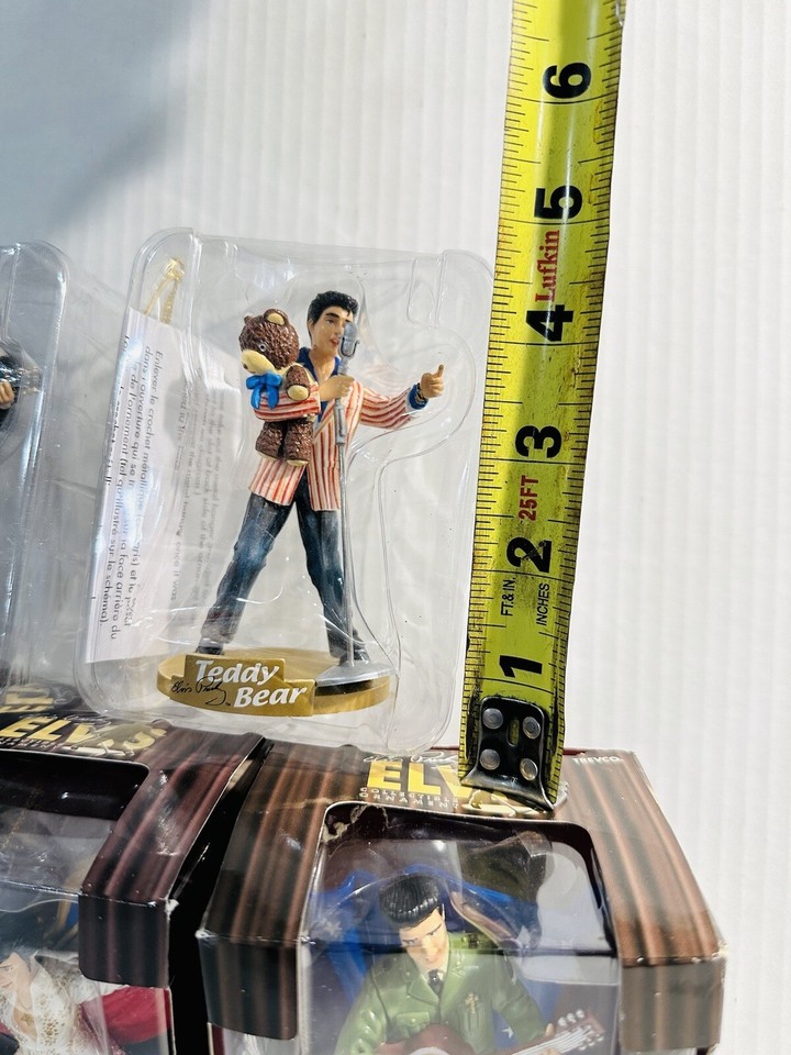 Vintage Set of 9 Trevco Elvis Presley Christmas Tree Collectible ...