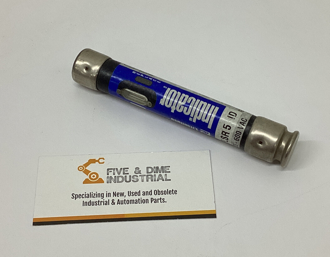 Littelfuse Indicator FLSR 5 / 75-600 Vac Dual Element Time Delay Fuse ...