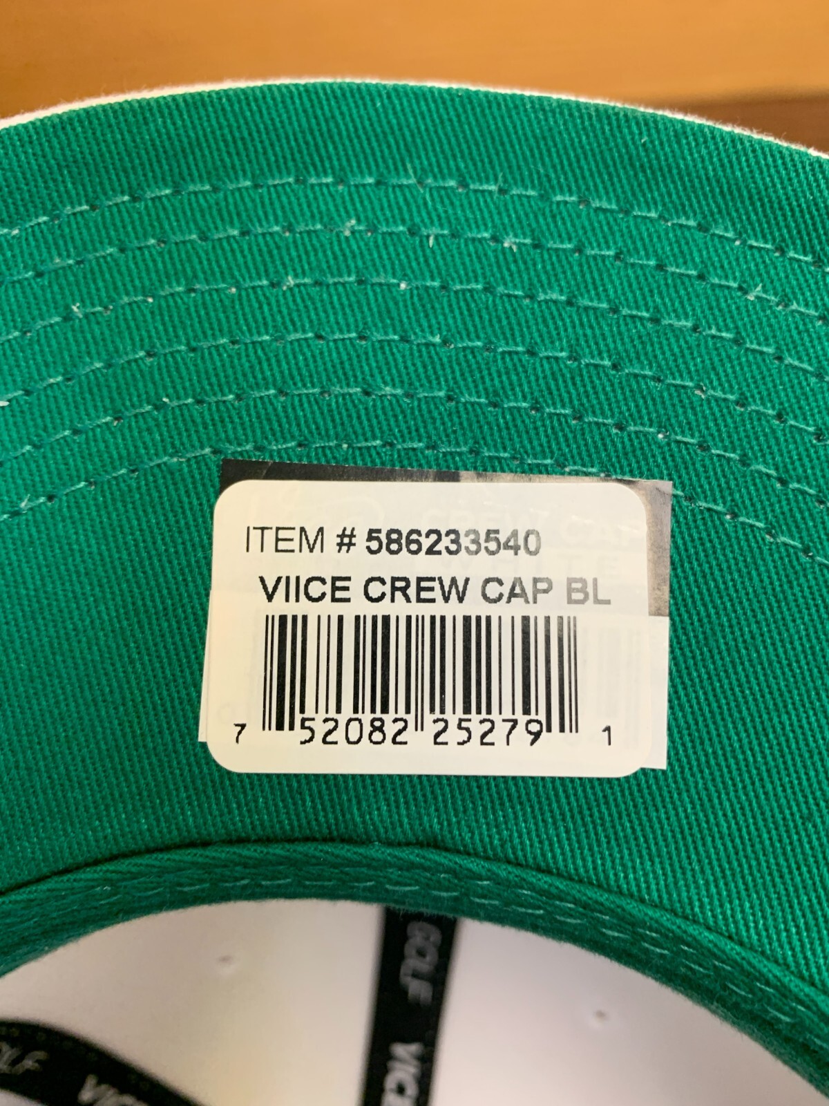 Vice Golf Hat Crew Cap, White Adjustable Size - Used - FREE SHIPPING | eBay