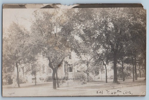 1907 201 N. 64TH Avenue Oak Park Illinois IL RPPC Photo Antique ...