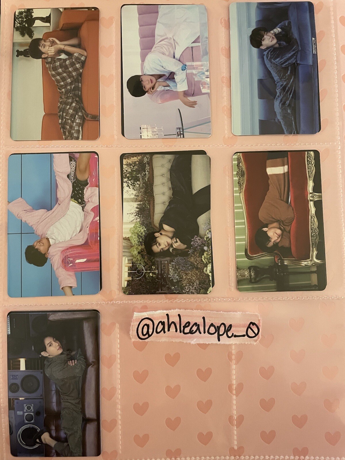 BTS OT7 BE: Essential Version Official Photocard Full Set of 7 ***W ...