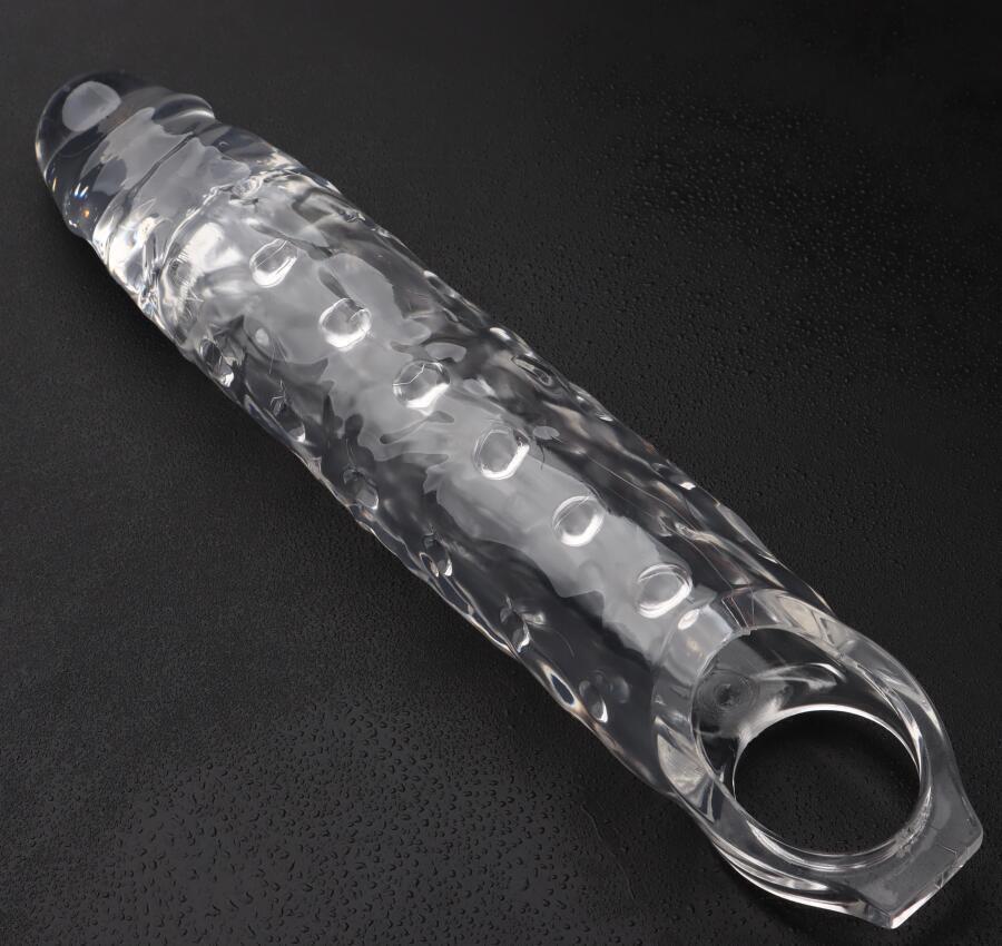 11"Penis Sleeve Extender Condom Cock Extension Dick Enlargement Sex Toys For Men | eBay