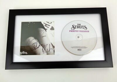 The Struts Complete Band Signed Autograph Pretty Vicious CD Framed COA ...