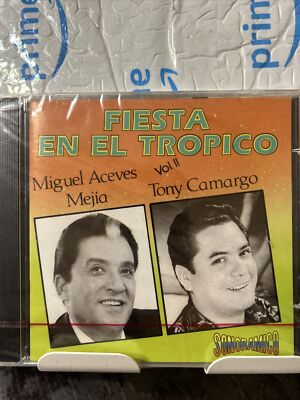 RARE CD No Longer Made Fiesta En El Tropico Volumen 2 Tony Camargo ...