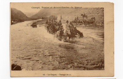 camps , postes et avant-postes du maroc ,le guigou, passage du 75 | eBay